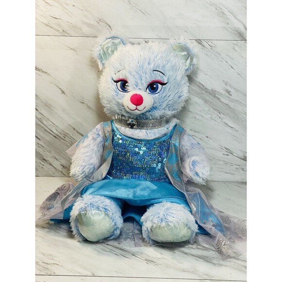 Build-A-Bear | Toys | Build A Bear Disney Frozen Elsa 7 Sparkle Bear ...